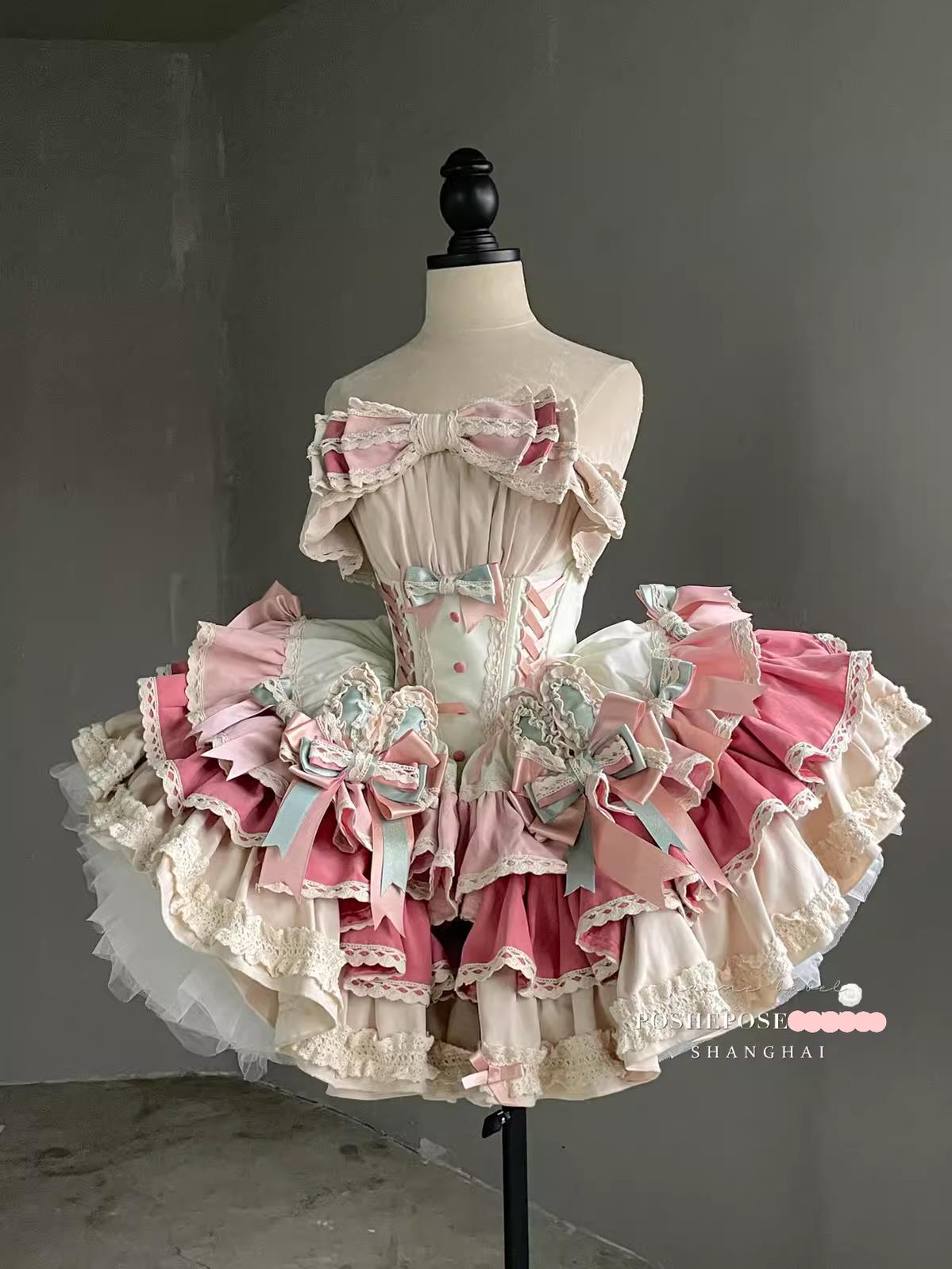 POSHEPOSE~Limited Gratitude Collection~Sweet Lolita Dress High-end ...